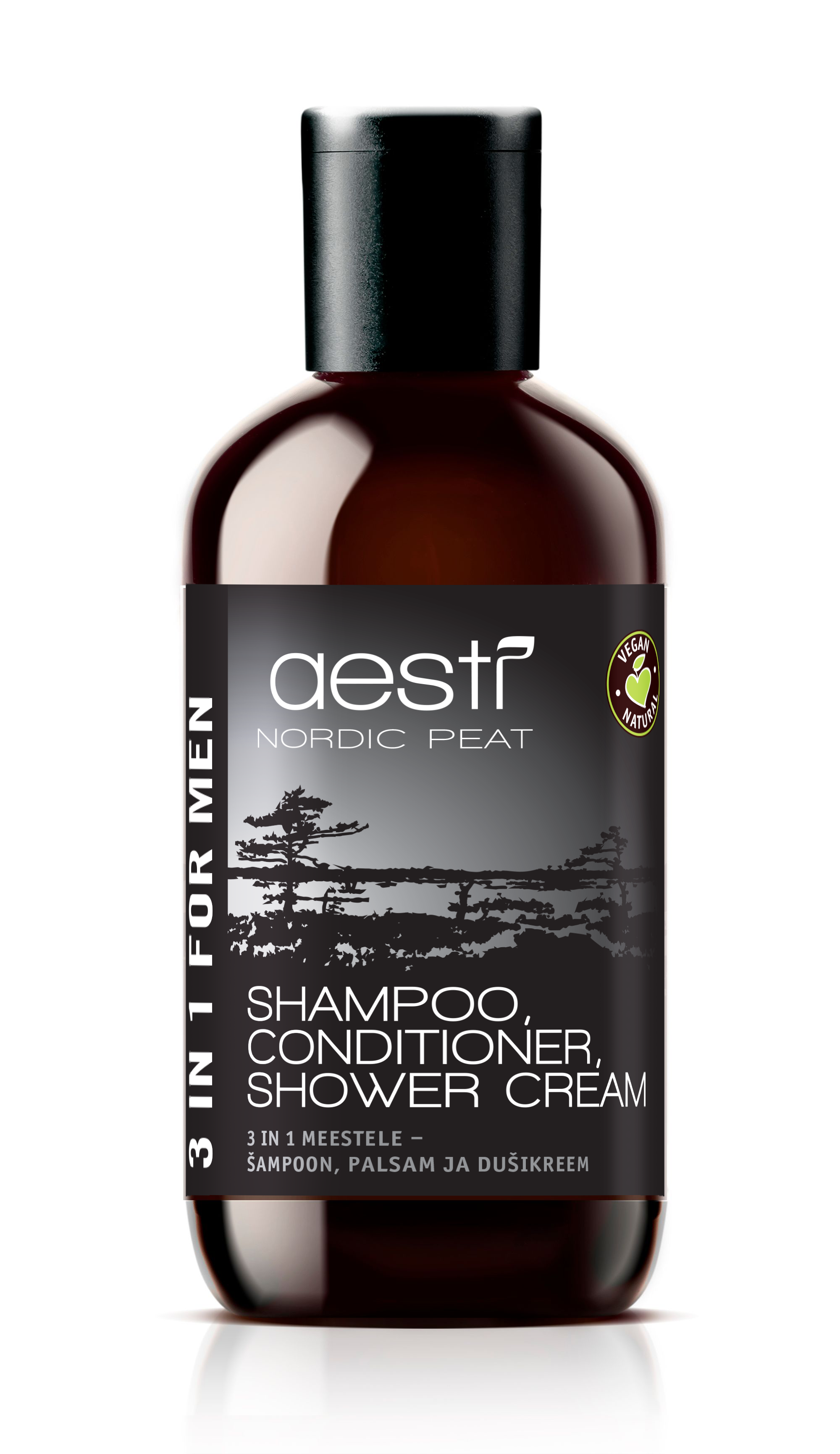 3 in 1 FOR MEN - shampoo, conditioner, and shower cream - Aesti